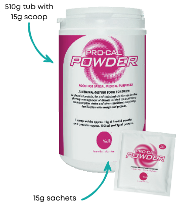 Pro-Cal Powder® | Products | Your Nutrition Support UK